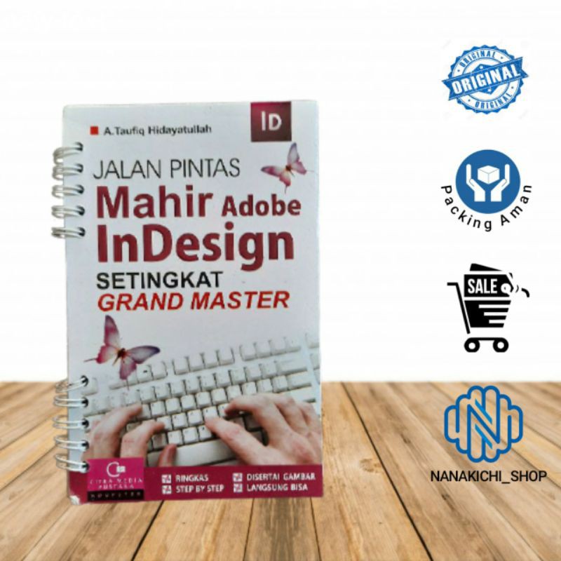 COMPUTER BOOK ON THE ROAD OF PINTAS MAHIR ADOBE INDESIGN SETINGKAT GRAND MASTER | Shopee Philippines