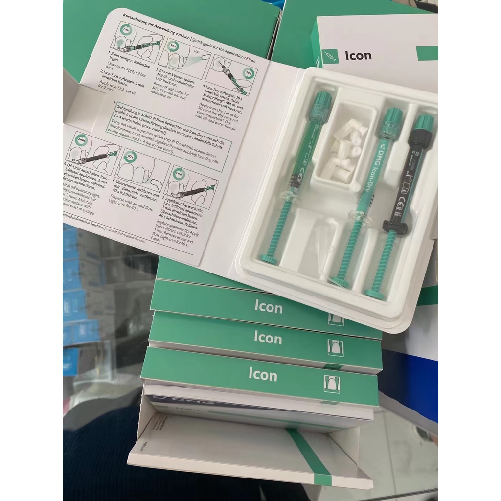 DMG Icon Caries infiltrant smooth surface dental material | Shopee ...
