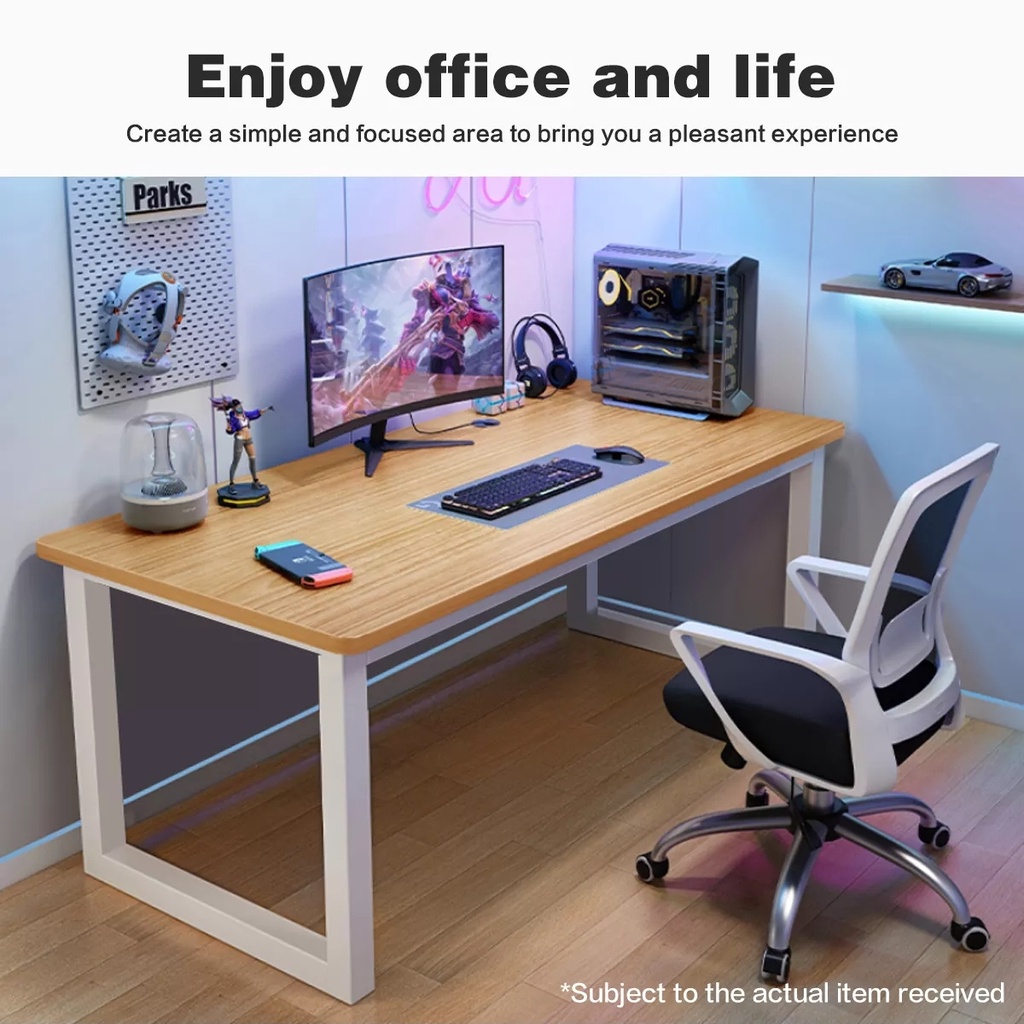 120*76*60CM computer desk solid wood furniture studydesktable deskdrawer deskriser office table ...