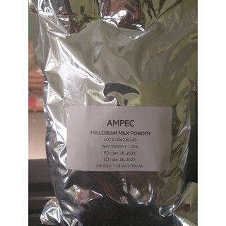 Ampec Full Cream Milk Powder 1kg | Shopee Philippines