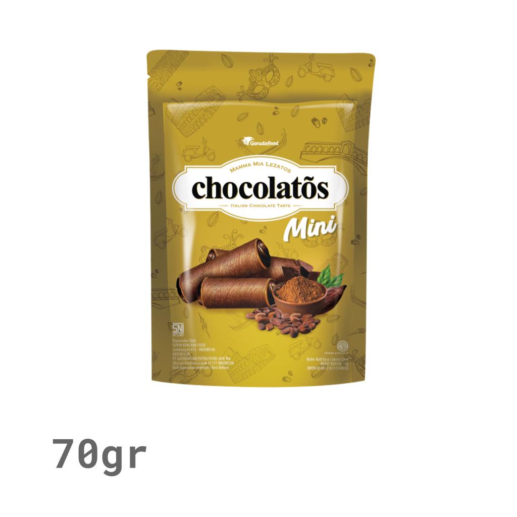 Chocolatos MINI 70GR WAFER ROLL Packaging POUCH | Shopee Philippines