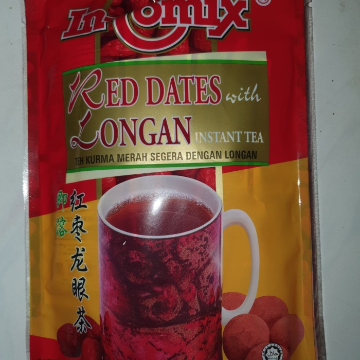 In comix Red dates with longan instant tea / Ang Co angco tea | Shopee ...