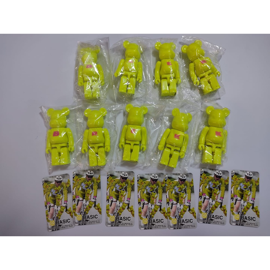 BEARBRICK 100% - SERIES 36 - BASIC (bright yellow) | Shopee Philippines