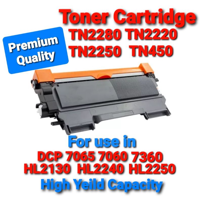 DCP-7065 HL2130 TN2280 TN2260 Toner Cartridge Compatible for Brother ...