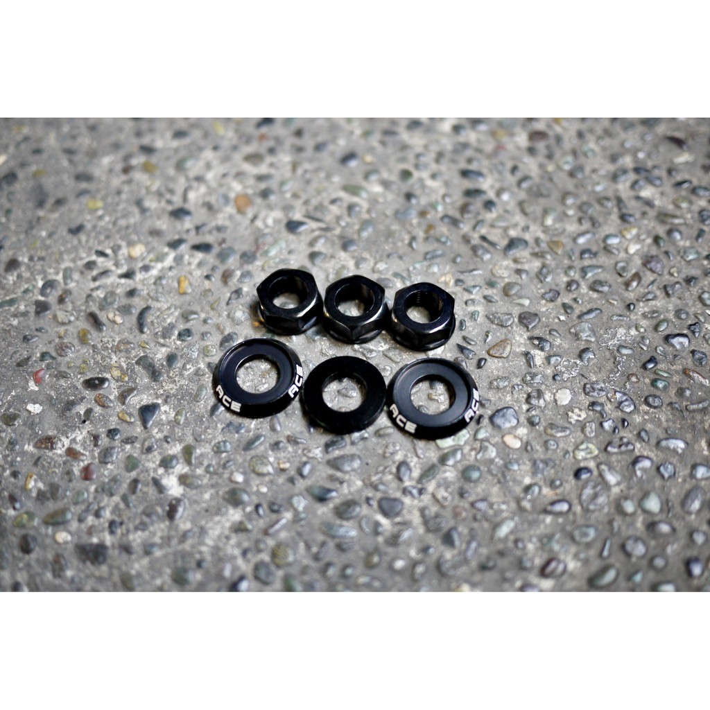 CS168ph Ace Rear Wheel Nut & Washers For Brompton | Shopee Philippines
