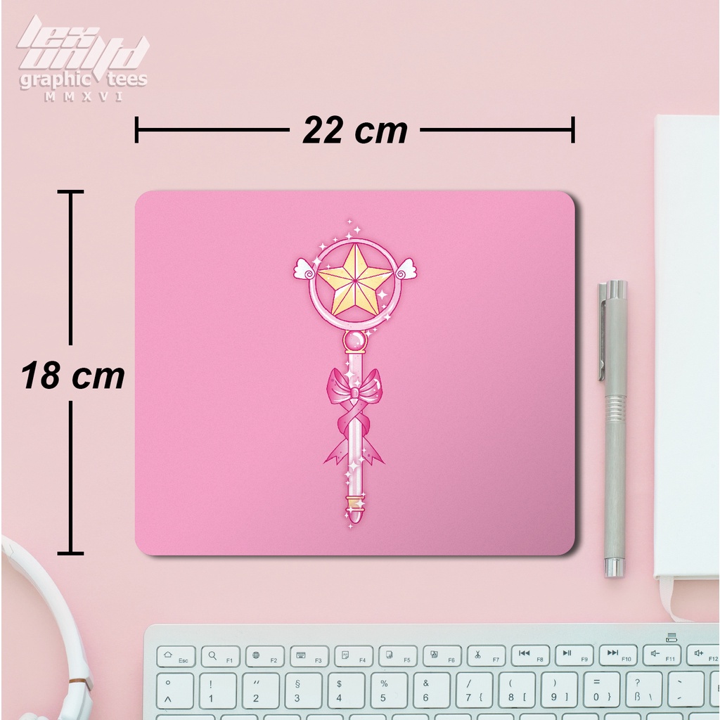 Cardcaptor Sakura Custom Mouse Pad (Cardcaptor Sakura Sealing Wand ...