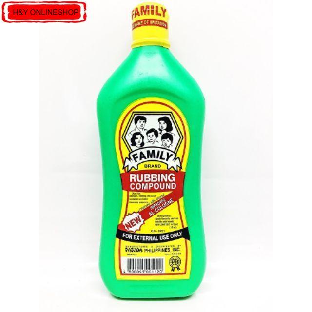Family alchohol 40% rubbing compound alcohol ,,Family Isopropyl alcohol ...
