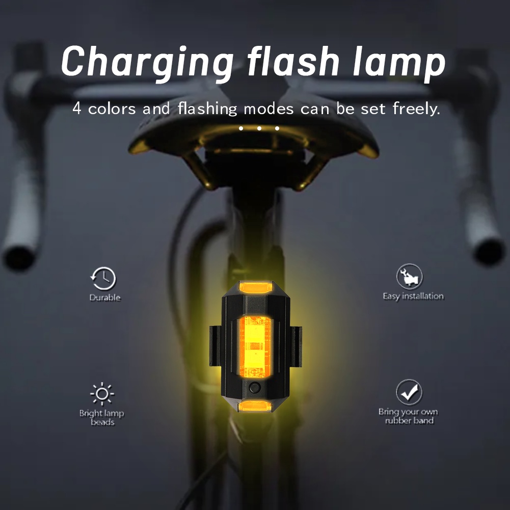 (ready) Flashing lights modified drones rechargeable model airplane fixed wing flight lights ...