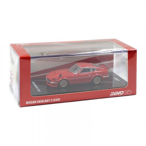 INNO64 Inno Model 1/64 NISSAN FAIRLADY Z S30 RED DIECAST SCALE MODEL ...