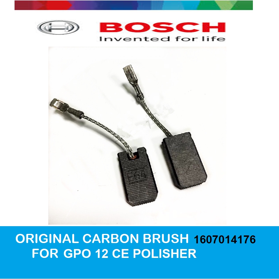 Bosch Carbon Brush 1 For GPO 12 CE Polisher (1607014176) | Shopee ...