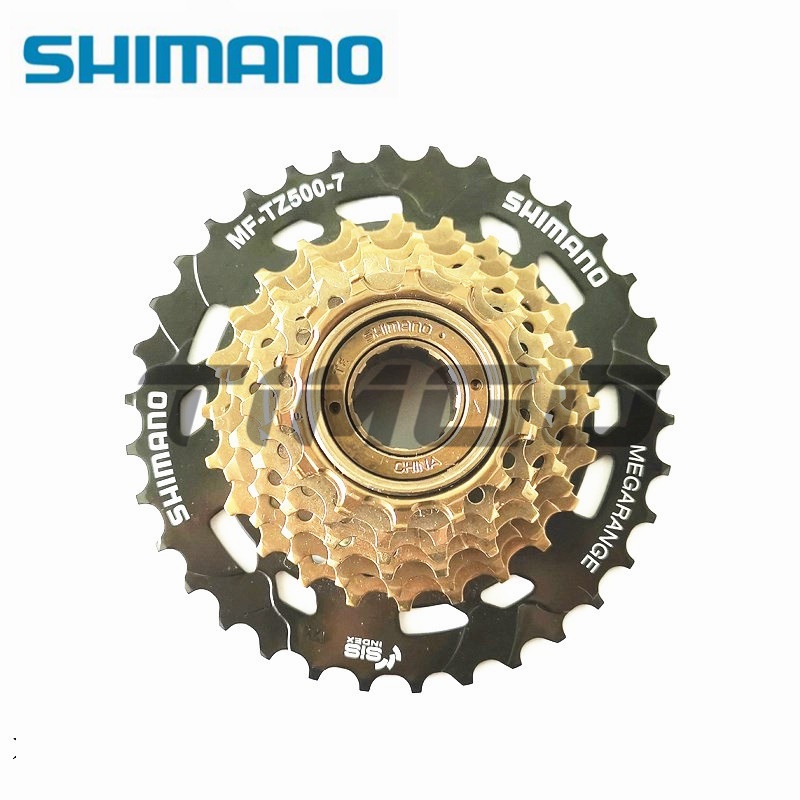 Shimano MF-TZ500-7 MTB Mountain Bike 7 Speed Thread Type Screw On Rear ...
