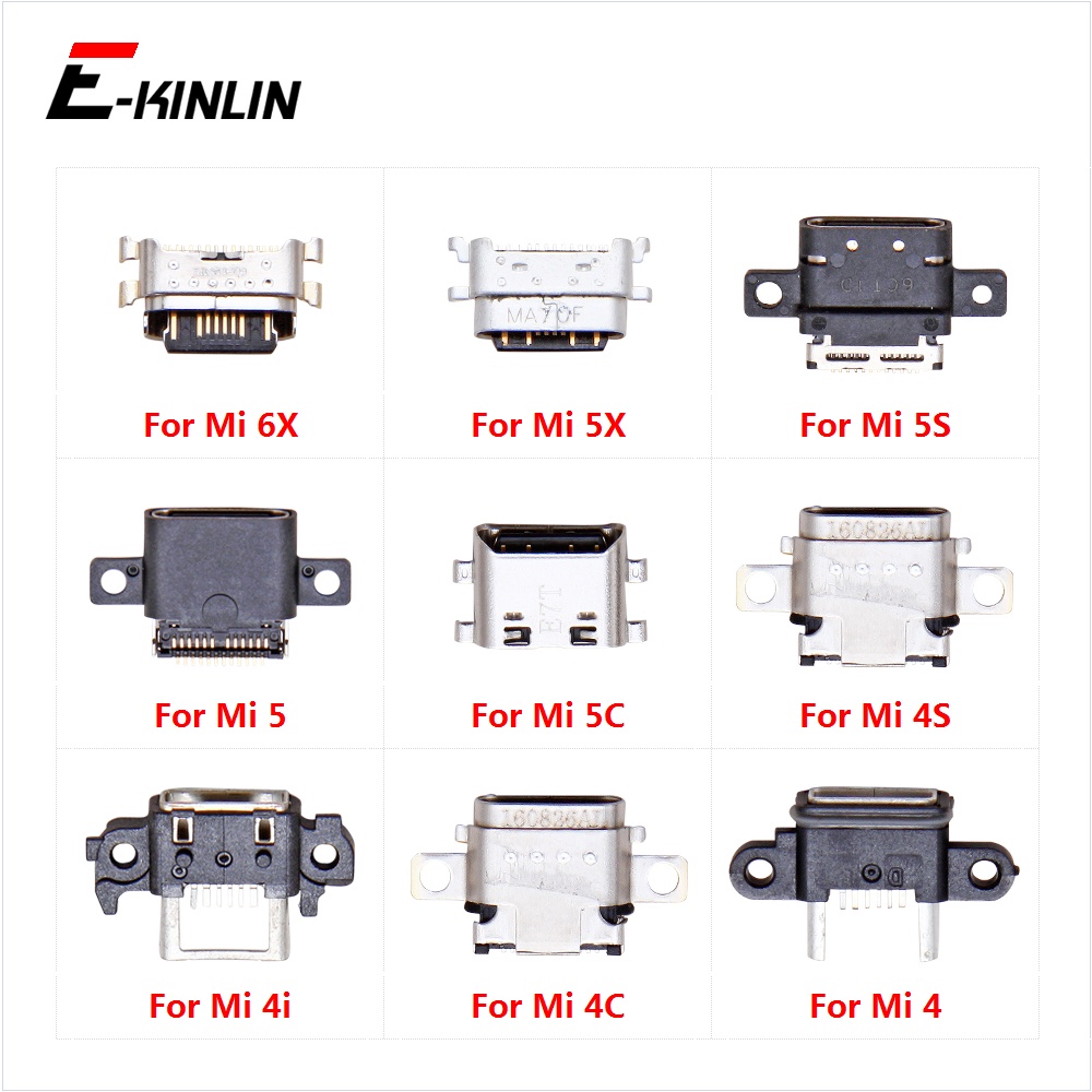 Type-C Micro USB Jack Charge Charging Connector Plug Dock Socket Port ...