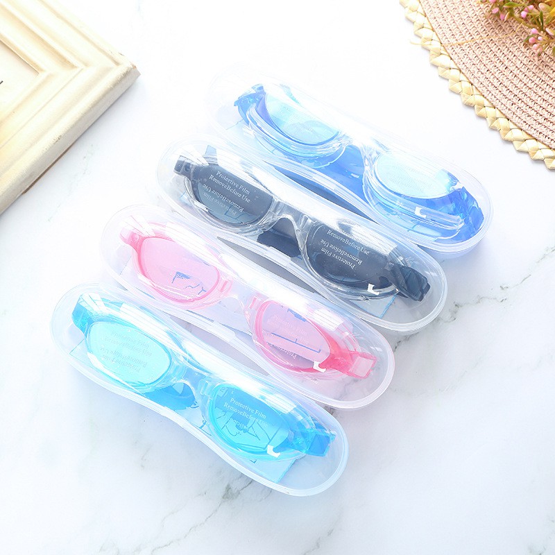Goggles Swimming Adjustable and transparent rubber strap Goggles ...