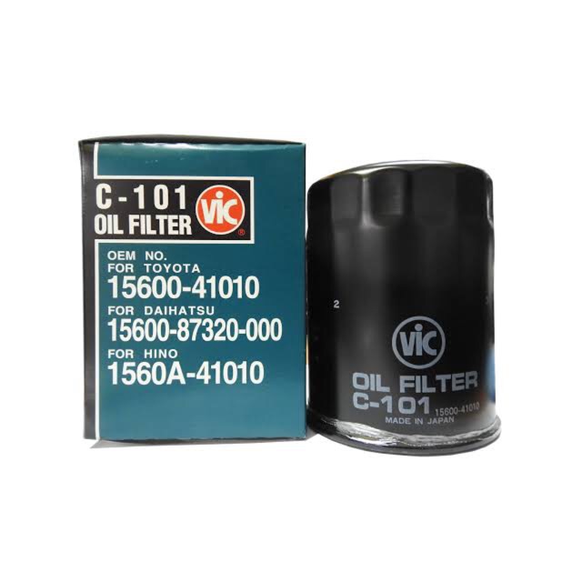 Vic Oil Filter C-101 for Toyota L/ 2L/ Revo/ Hiace/ Ford Everest ...