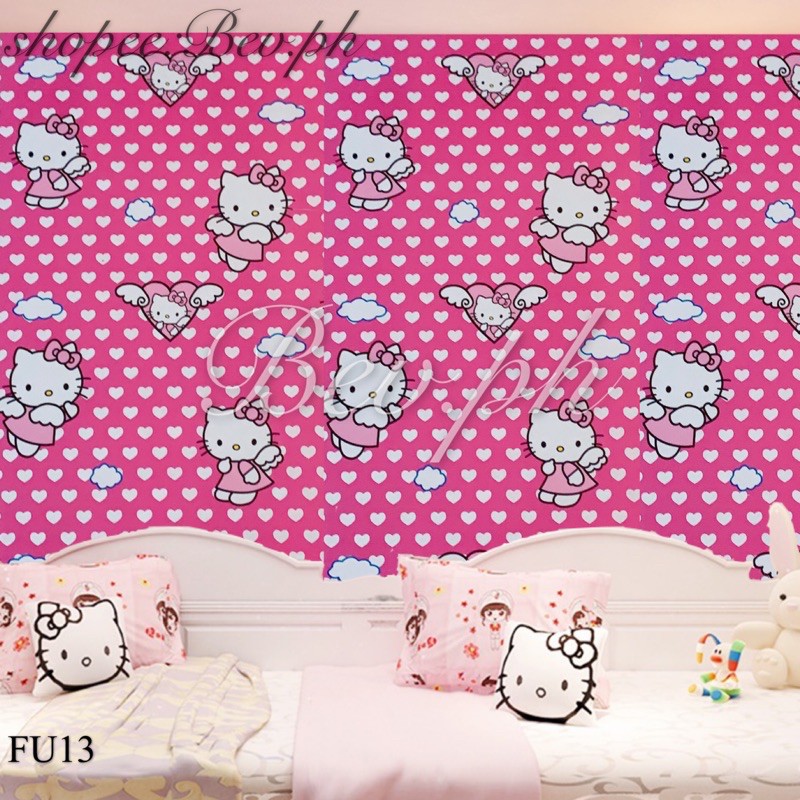 White Hello Kitty Wallpaper Hello Kitty Face Pattern Wallpaper Hello