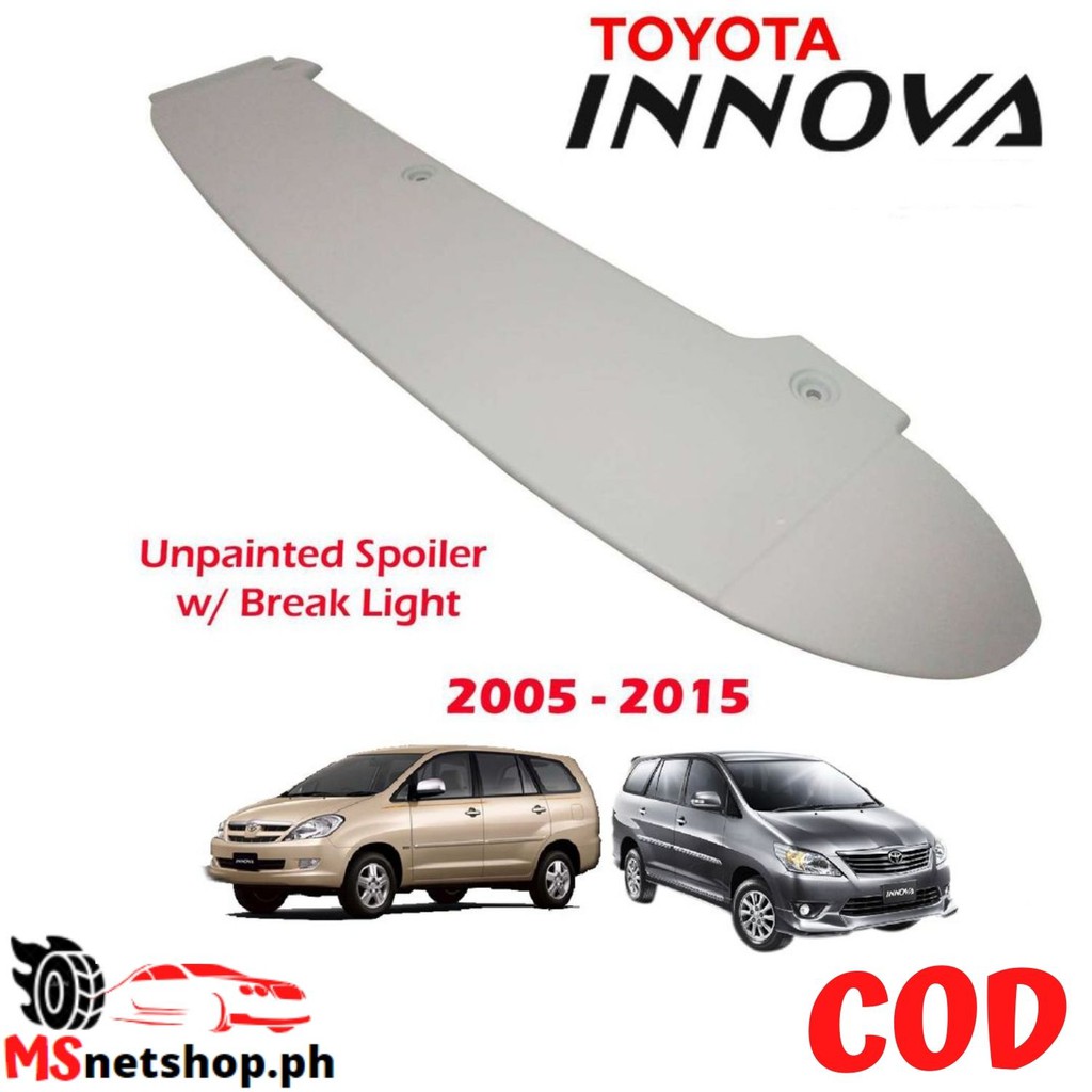 CLS-TY035 Spoiler Toyota Innova 2016-2020 Old Model (Unpainted ...