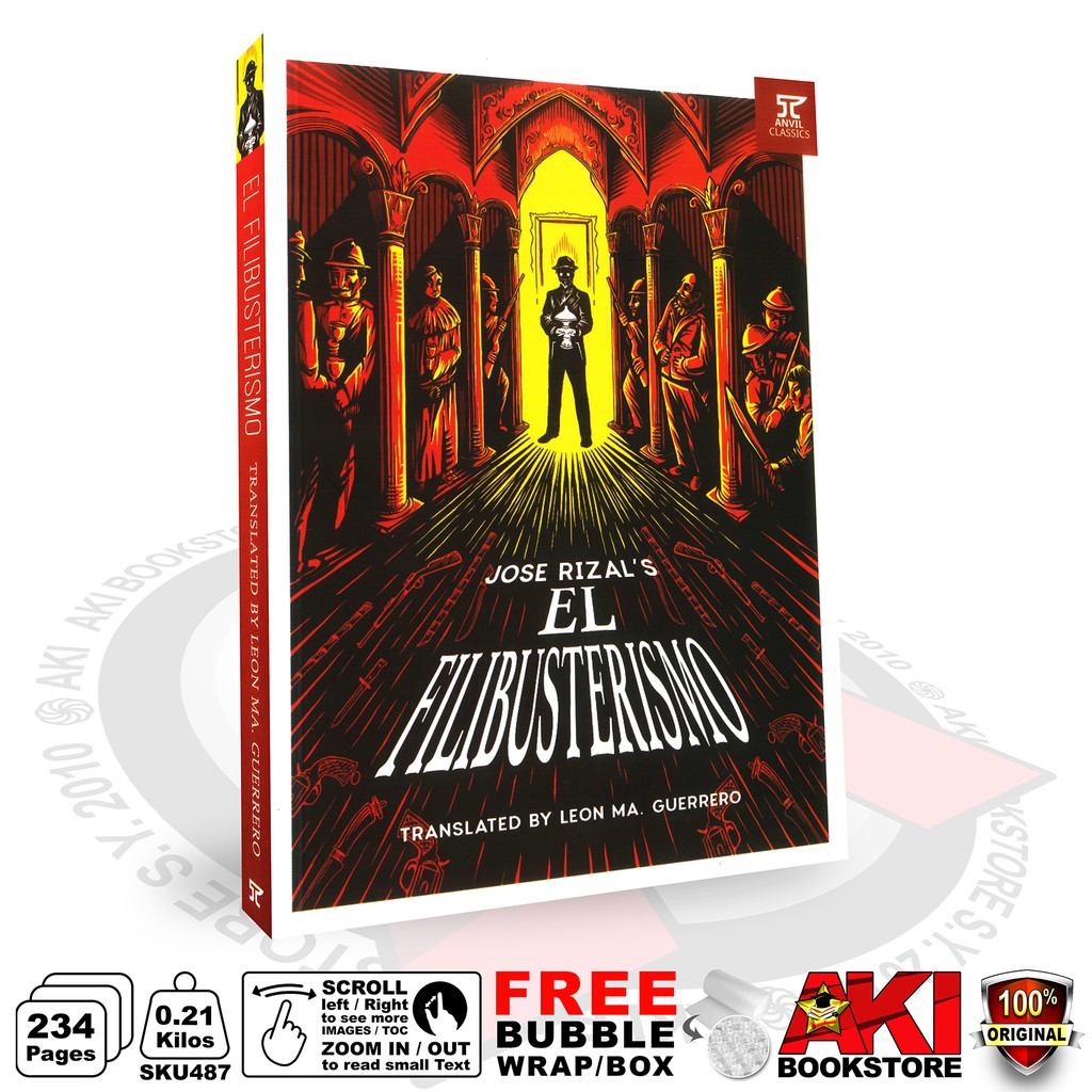 AUTHENTIC Jose Rizal's El Filibusterismo Translated by Leon Ma ...