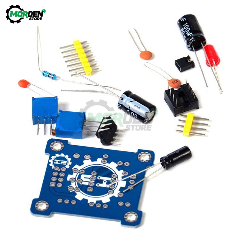 NE555 Pulse Frequency Duty Cycle Adjustable Module DIY Kit Square Wave ...