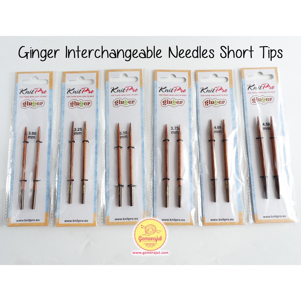 Gomerajut - KnitPro Knitting Needles Ginger Special IC (Short Tip ...