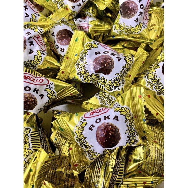 Apollo Roka Chocolate Wafer Ball | Shopee Philippines