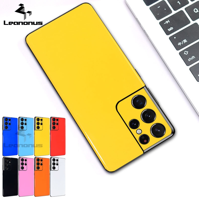 Glossy Film Decal Skin for Samsung Galaxy S22 S21 S23 S24 S25 Ultra ...