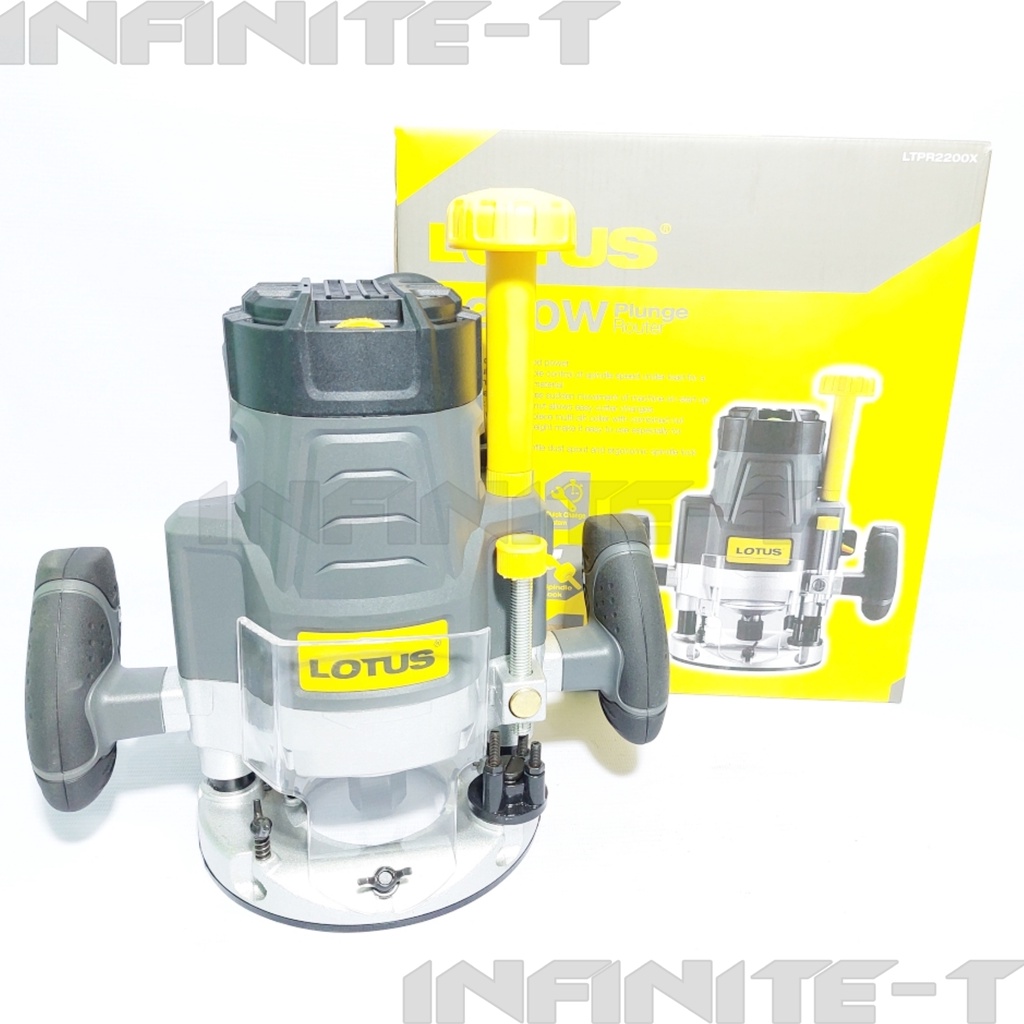 Lotus Plunge Router 2200W LTPR2200X (1/2" Collet) | Shopee Philippines