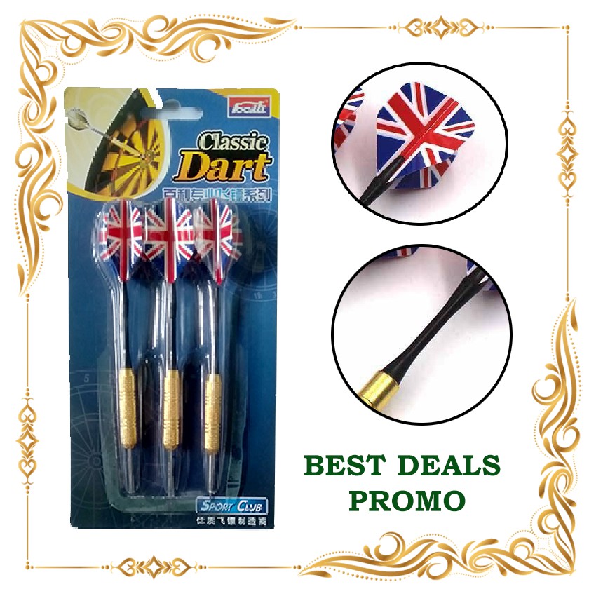 3 in 1 New Classic DART PIN 3 - PCS set | Shopee Philippines