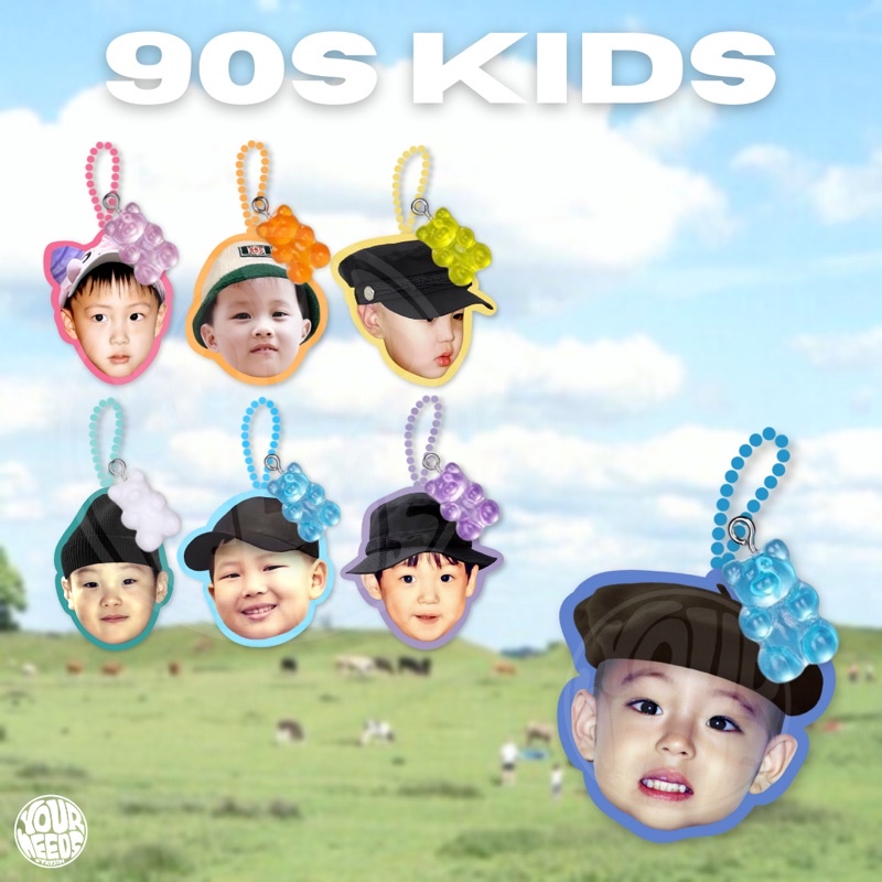 Yourneeds.station - 90s KIDS KEYCHAIN (BTS BANGTAN BABY FANMADE KEYRING ...