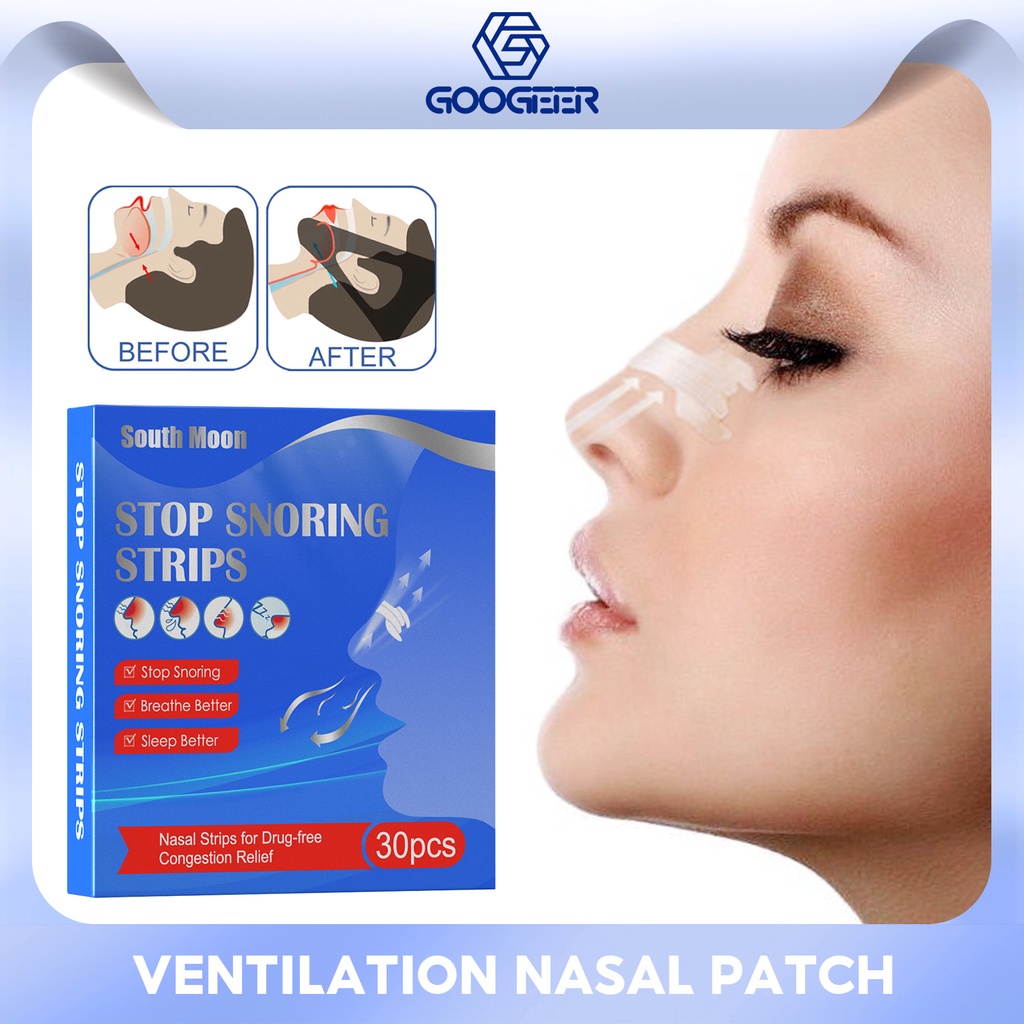 South Moon Stop Snoring Strips Ventilation Nose Patch Breath Nasal ...