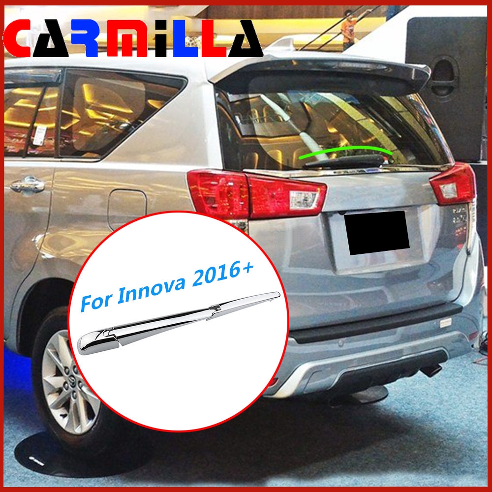 3pcs/set Innova Rear Wiper Blade Chrome Cover Refit for Toyota Innova ...