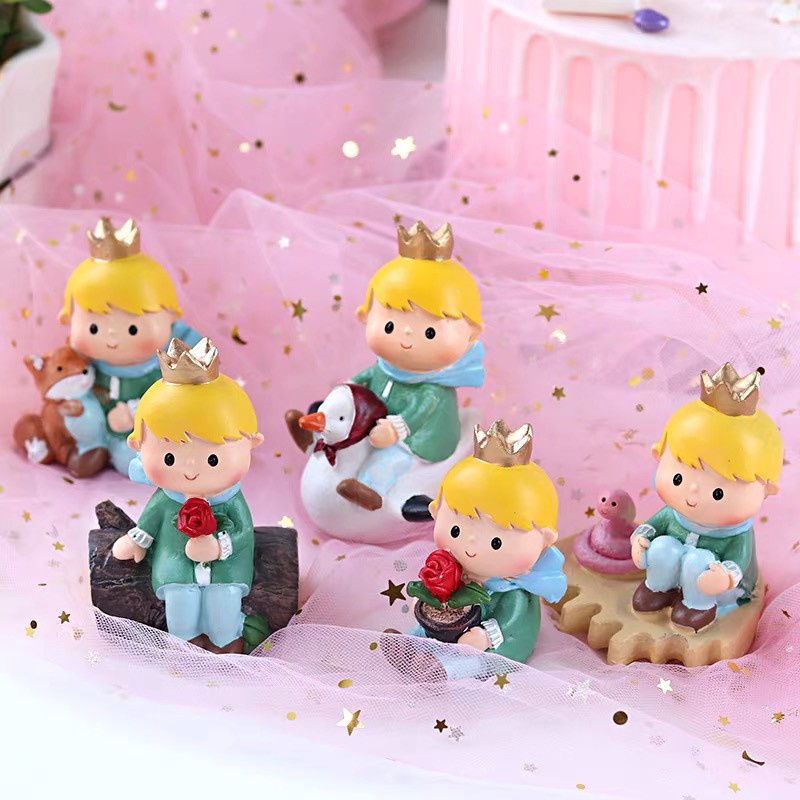 Cartoon The Little Prince Crafts Decoration Prince Doll Figures Mini ...