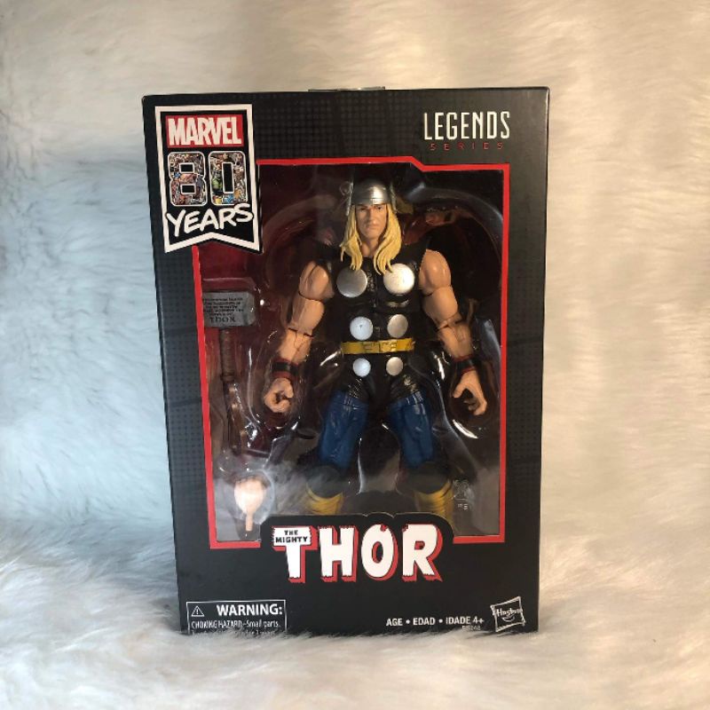 THE MIGHTY THOR Marvel 80th Anniversary Marvel Legends Series | Shopee ...
