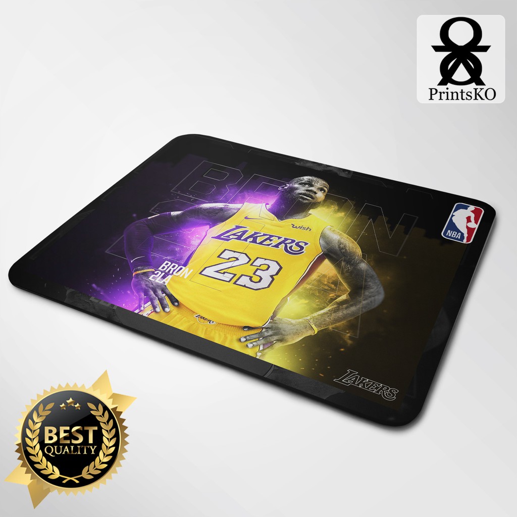 NBA Mouse pad - Lebron James Design | Shopee Philippines