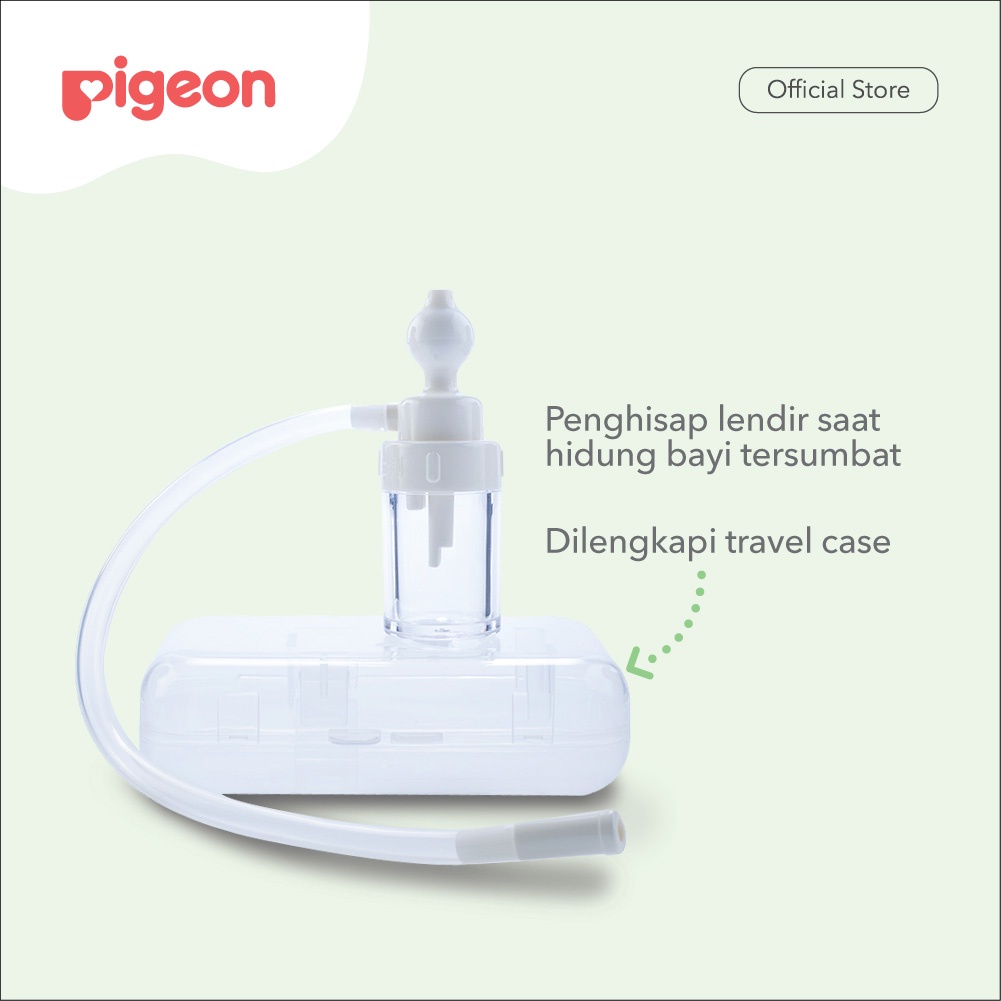 Pigeon Nose Cleaner (Tube Type)/Baby Nasal Aspirator/Baby Penyedut ...