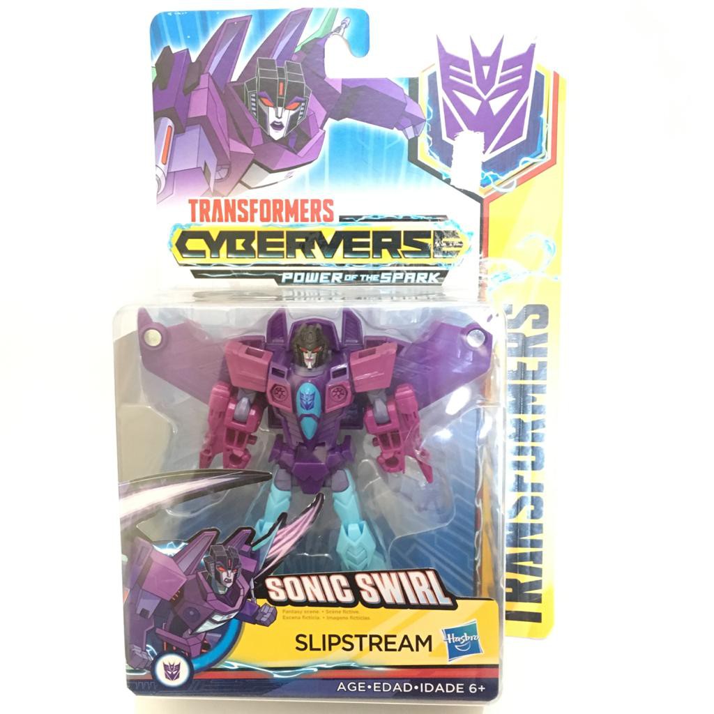 Transformers Cyberverse Sonic Swirl Slipstream Warrior Class | Shopee ...