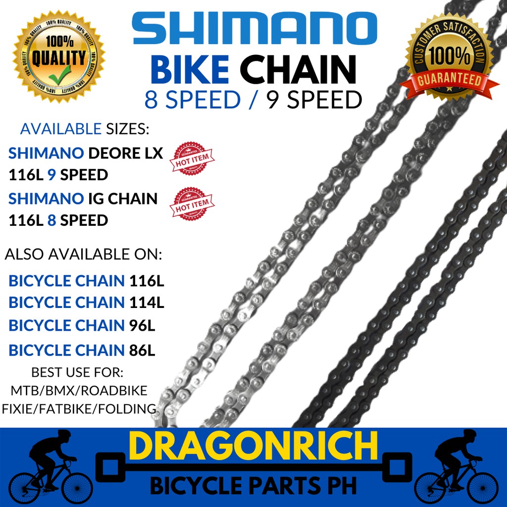 MTB Speed Chain Universal Deore LX - IG 51 Bike Chain 116L/114L/96L/86L ...