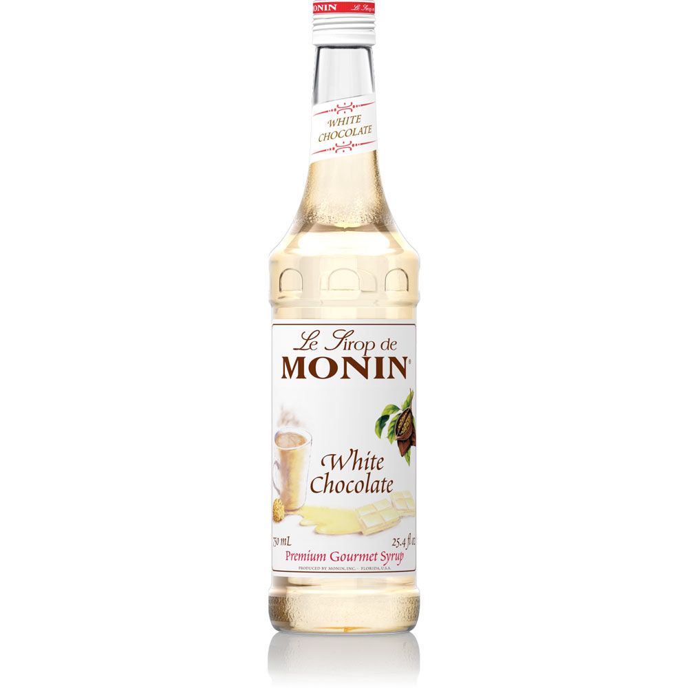 Monin Syrup White Chocolate, Cheesecake, White Grape, Irish 700ml ...