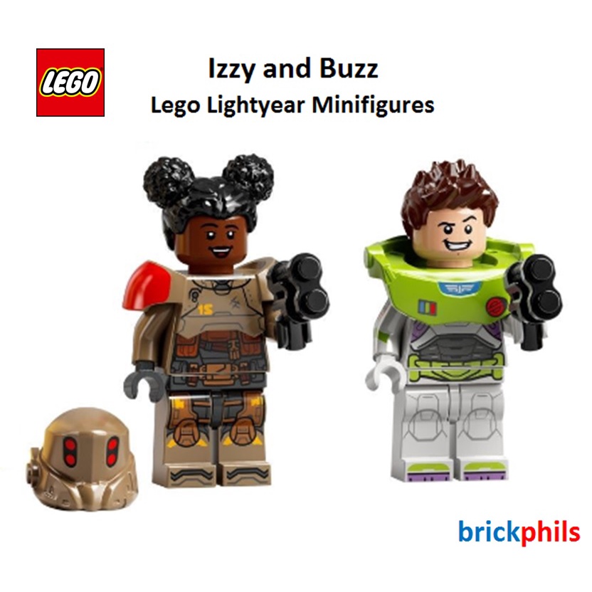 Lego Lightyear Minifigures - Izzy and Buzz | Shopee Philippines