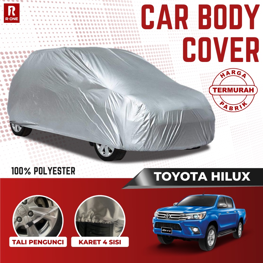Silver CAR COVER, TOYOTA HILUX, FACTORY PRICE | Shopee Philippines