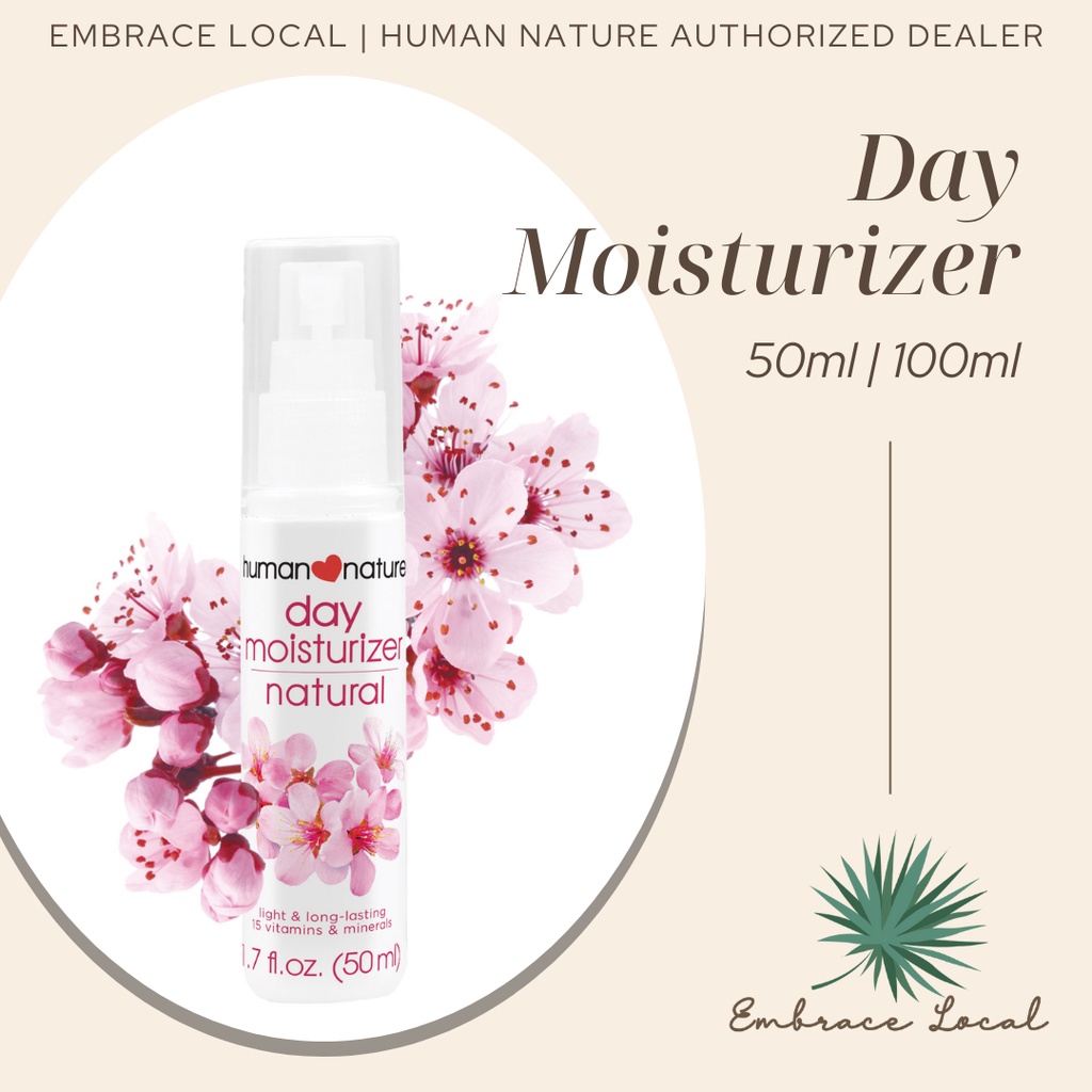 Human Nature Day Moisturizer (100% Natural) | Shopee Philippines