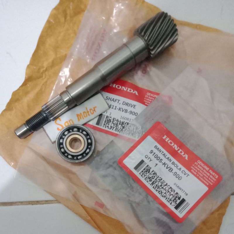 Rear Axle Pully Plus Bering CVT Honda Vario 110 CBS Carburetor KVB ...