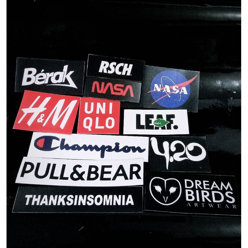 Uniqlo Pack Stickers, Poop Etc. | Shopee Philippines