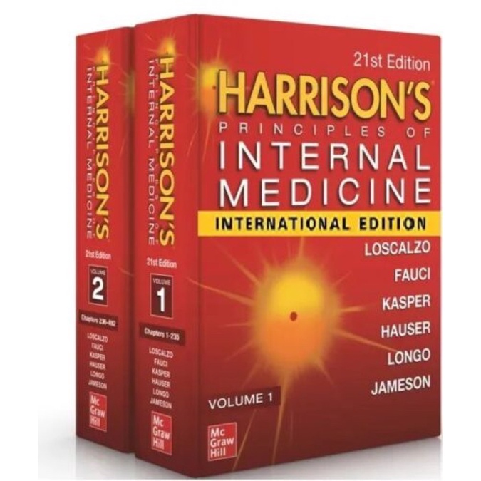 Harrison’s Principles of Internal Medicine 21st Edition (Vol.1 & Vol.2 ...