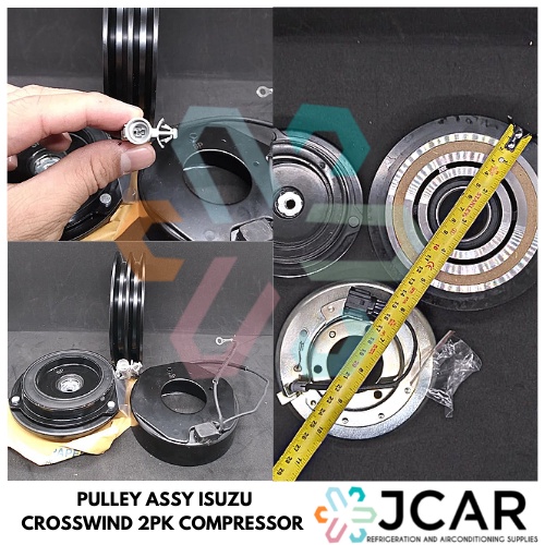 PULLEY ASSEMBLY ISUZU CROSSWIND 2PK COMPRESSOR FOR CAR AIRCON PARTS ...