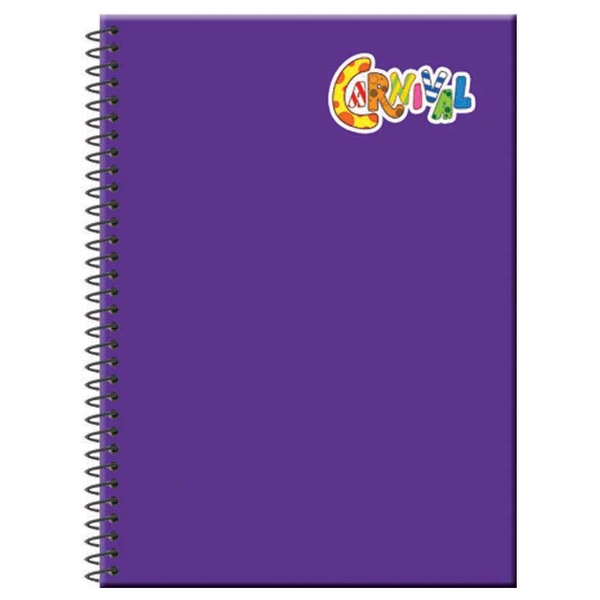 A5 CARNIVAL SPIRAL NOTEBOOK | NORMAL SIZE | COMPOSITION BLUE LINES ...