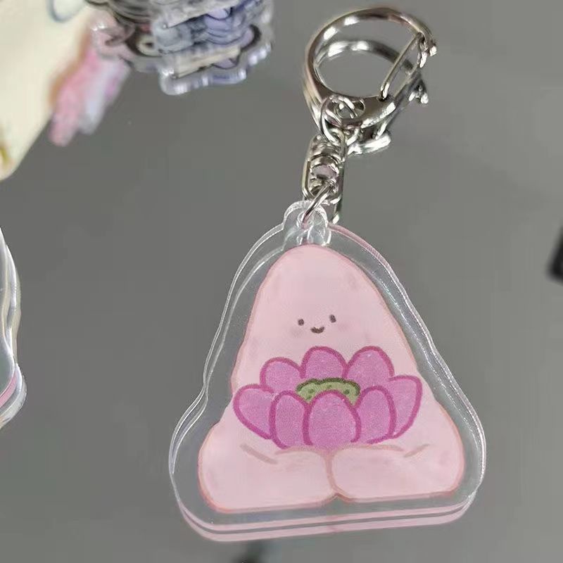 Muscle Charm Sanrio Muscle Keychain Macho Melody Kuromi Cinnamon Dog ...