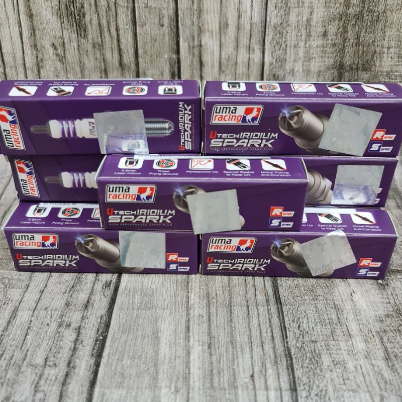 Iridium uma racing 3 foot high performance spark plugs for crf150 mx ...