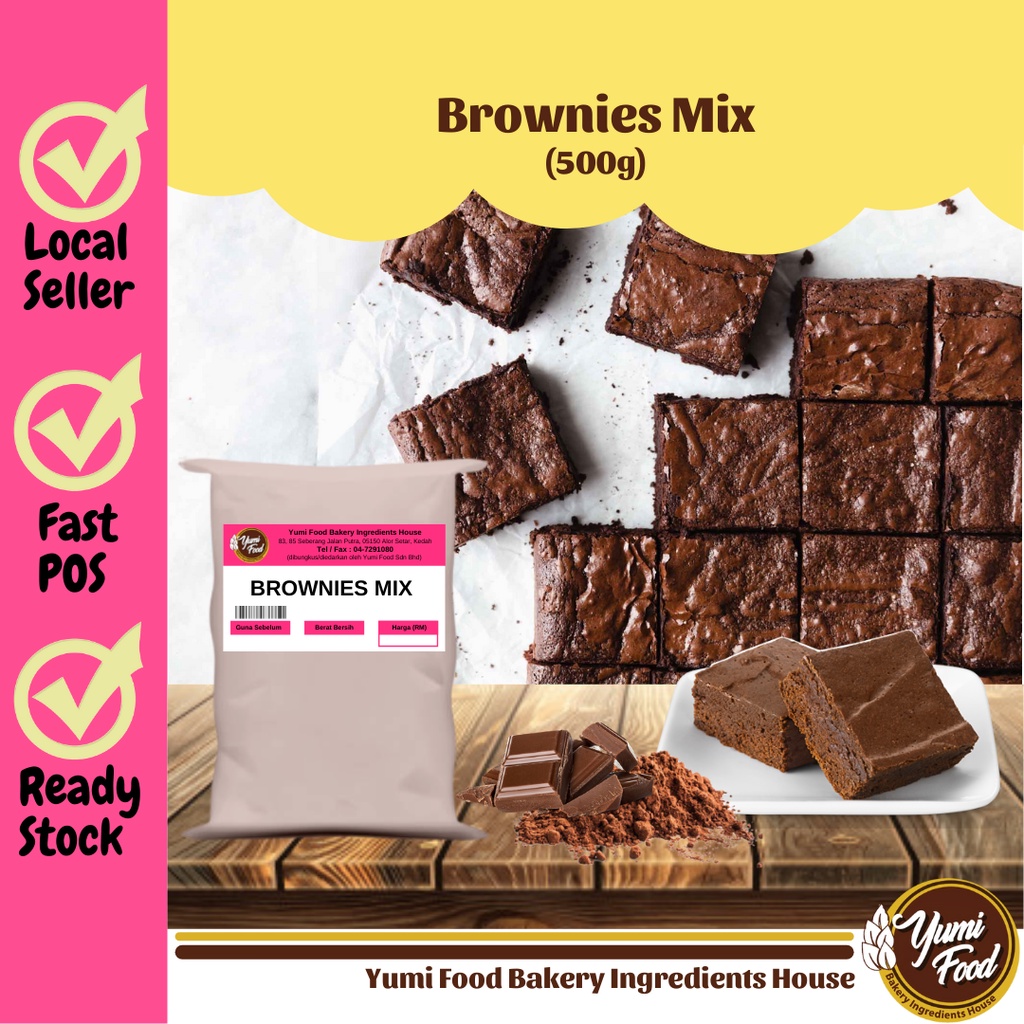 Instant Brownie Flour/Brownies Mix/Easy Wrinkled Brownie Cake Flour ...