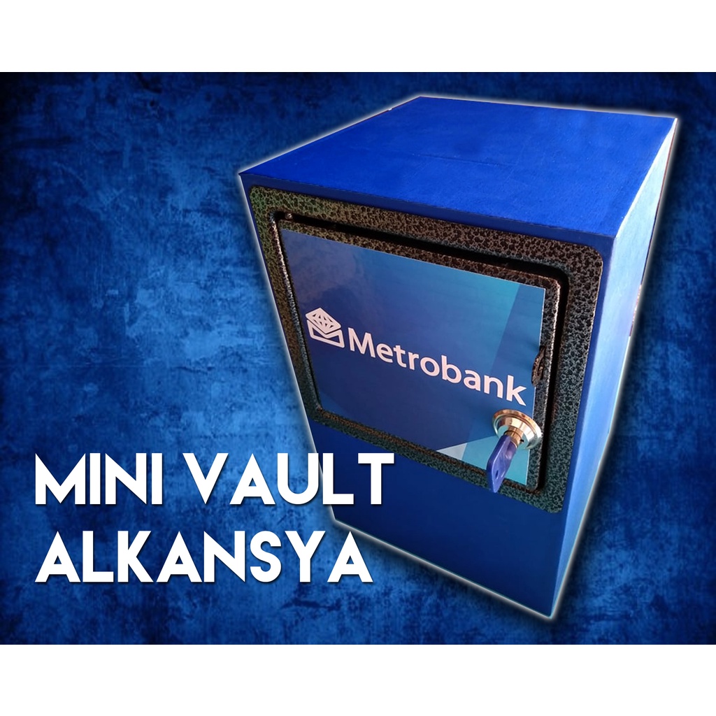 Mini Vault Alkansya with 1 KEY or 2 KEYS (Extra Key) DIRECT ...