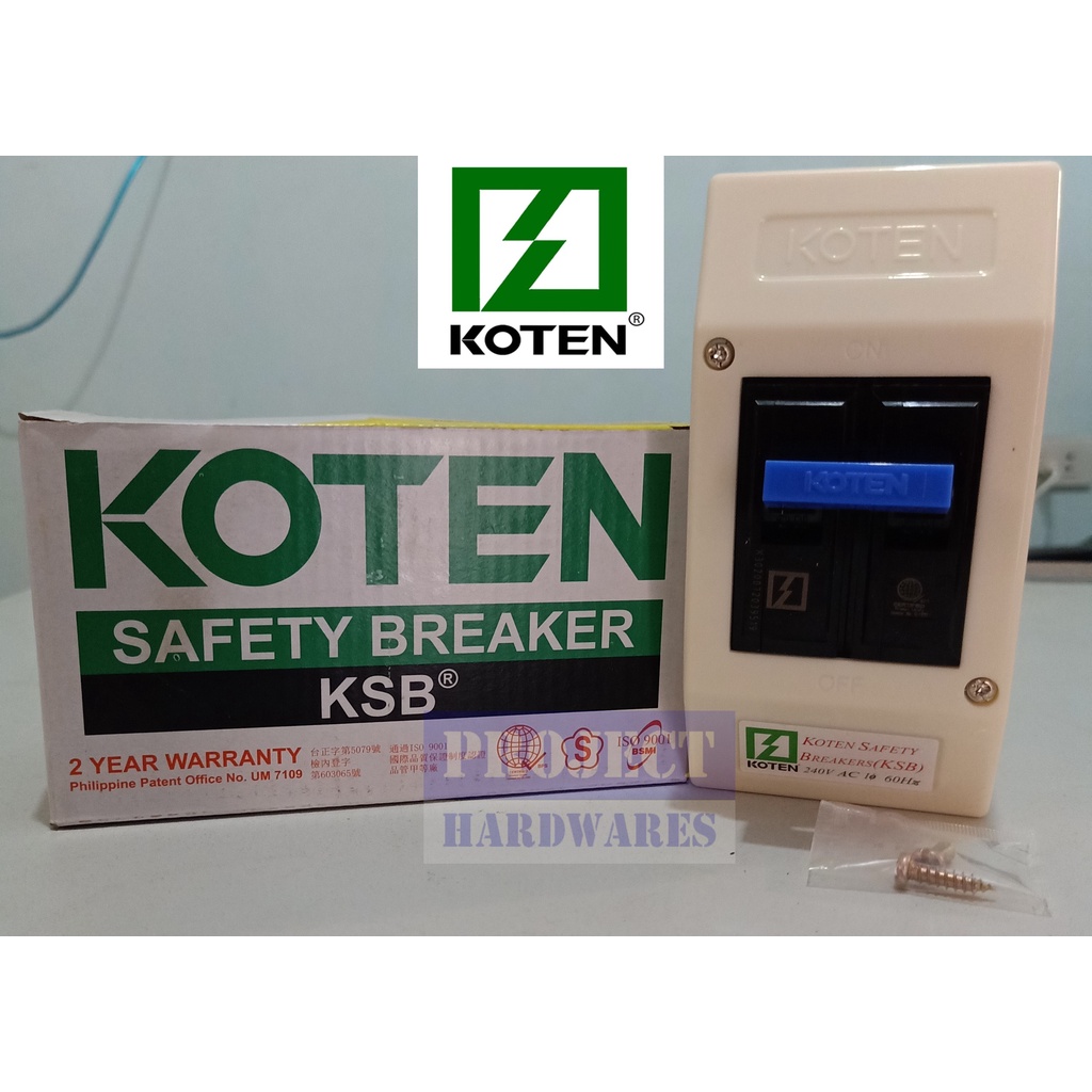 Koten Safety Breaker 30Amps Original Japan | Shopee Philippines